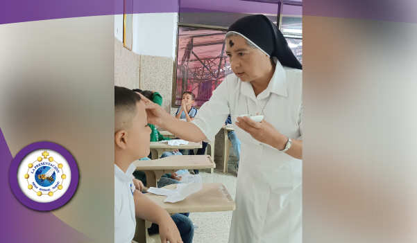 Dimos inicio a la cuaresma con la celebración del Miércoles de Ceniza